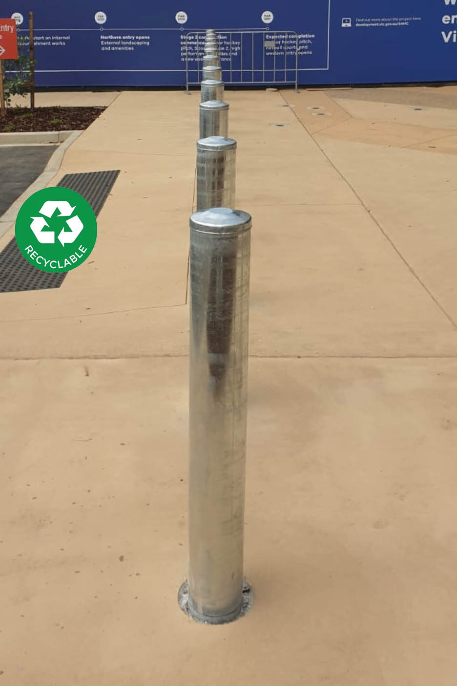 Galvanised Cast In Bollards - Classic Architectural Group