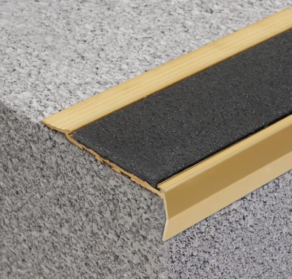 Brass Stair Nosings Australia | Solid Brass Stair Treads for Slip ...