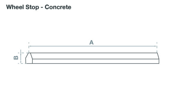 Concrete Wheel Stops - Classic Architectural Group