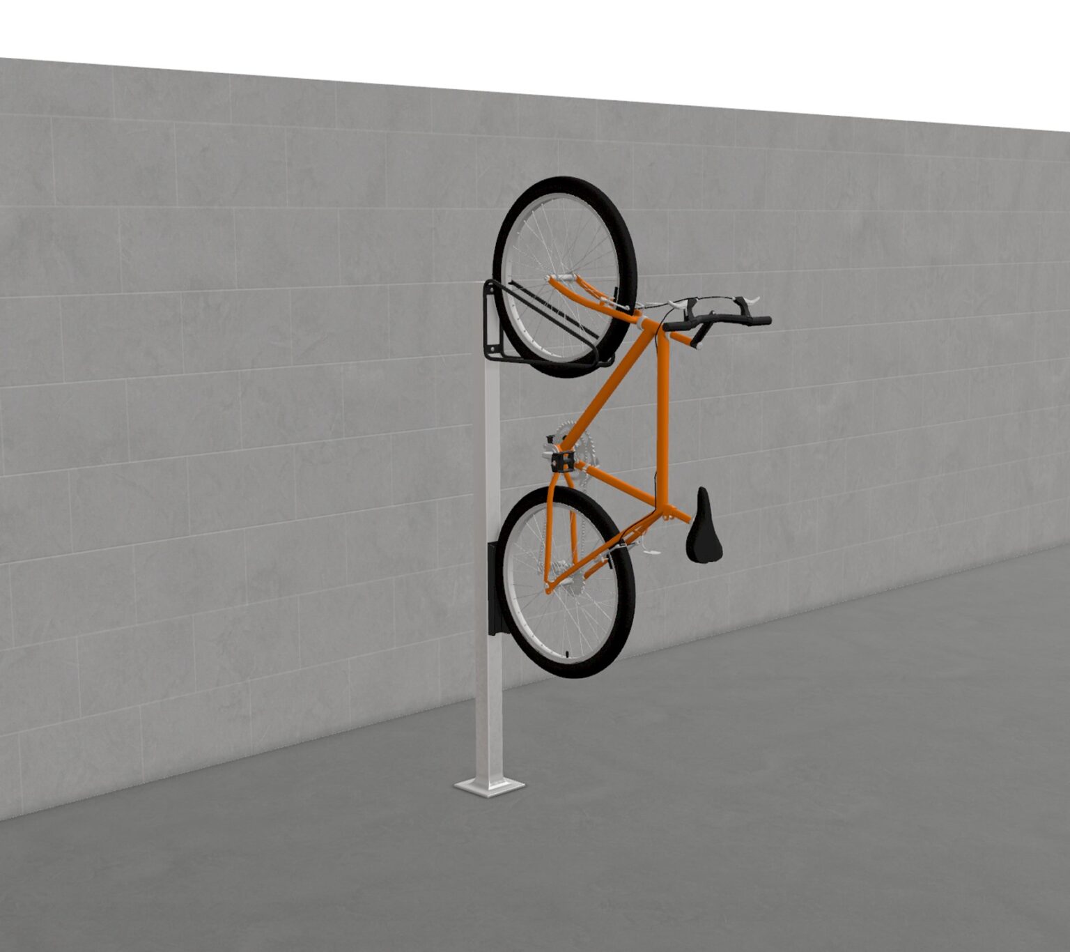 Vertical Bike Rack | Vertical Bicycle Rack | Safe and Organised