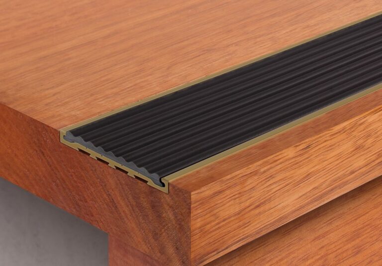 Brass Stair Nosings Australia | Solid Brass Stair Treads for Slip ...