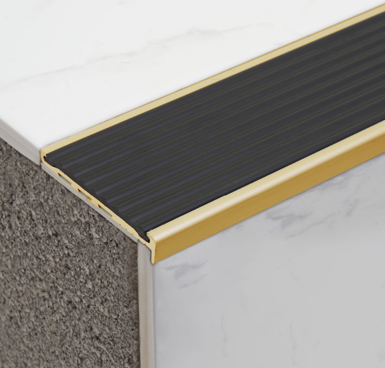 Brass Stair Nosings Australia | Solid Brass Stair Treads for Slip ...