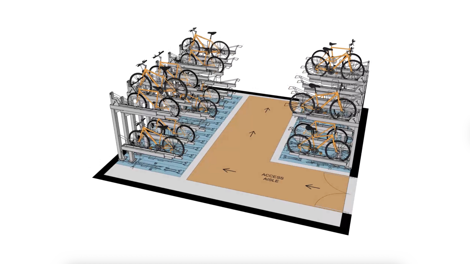 Two-Tier Bike Racks: Space-Saving, AS 2890.3 Compliant Solutions